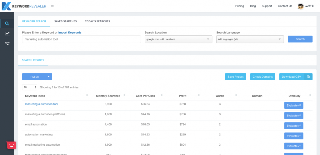 Tutorial: Keyword Research Tool | KeywordRevealer